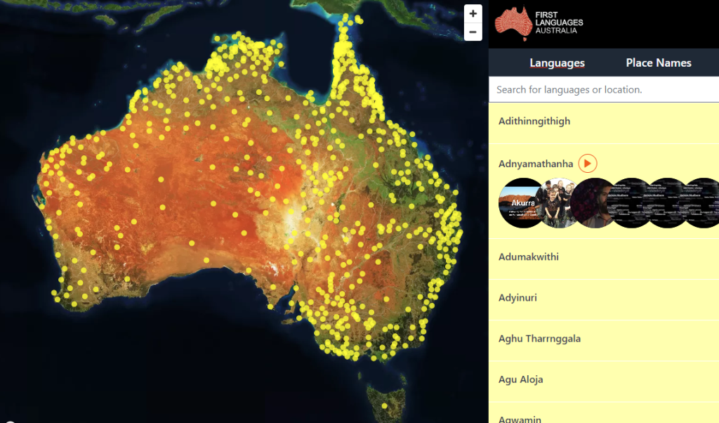 Gambay: a map of Australia’s first languages - First Nations Heritage ...
